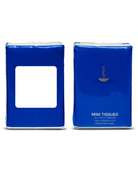 Customized Products. Mini Tissue Packet